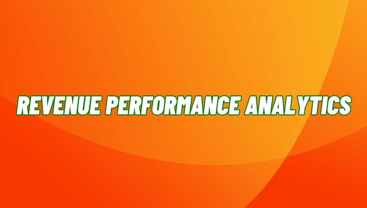 Revenue Performance Analytics | Artificial Intelligence News